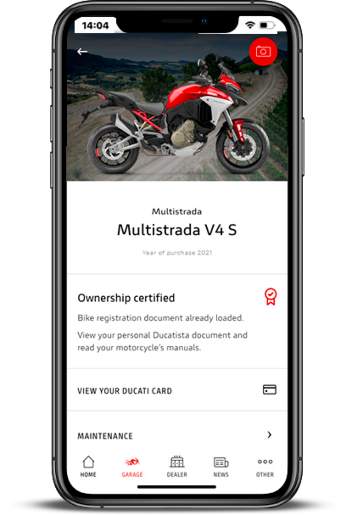 Ducati — My Ducati