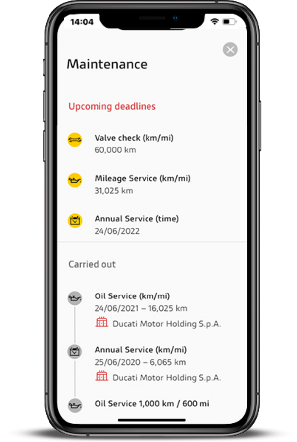 Ducati — My Ducati